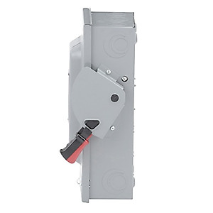 Square D by Schneider Electric Square D - HU362 Heavy Duty Safety Switch, Non-Fusible, 60-Amp, 600V, 3-Pole, Indoor