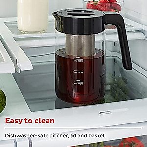 Instant Cold Brew Electric Coffee Maker, From the Makers of Instant Pot, Quickly Cold Brew Coffee, Customize Your Brew Strength, Easy-to-Use, Dishwasher Safe Glass Pitcher, Brew Up to 32 Ounces