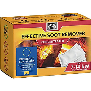 Hansa Creosote/Soot Remover Effective Chimney Cleaner Sweeper Concentrated 7-14kW Devices (5 Bags x 18 Grams)