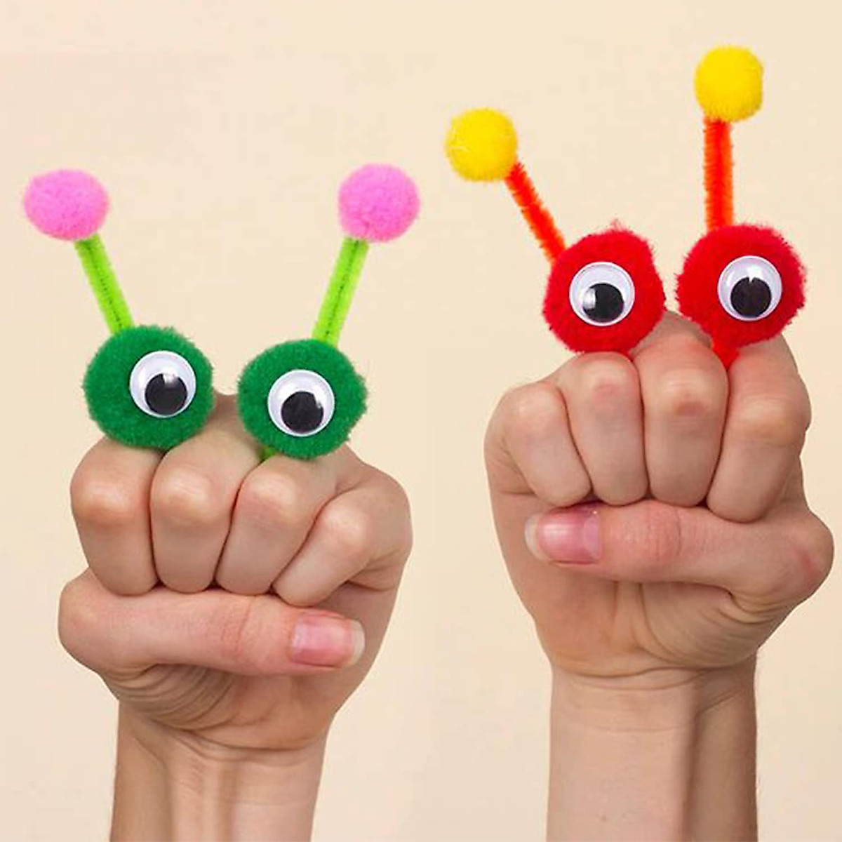 40mm Black Googly Wiggle Eyes 50pc With Self-adhesive for Handmade Crafts Decorations