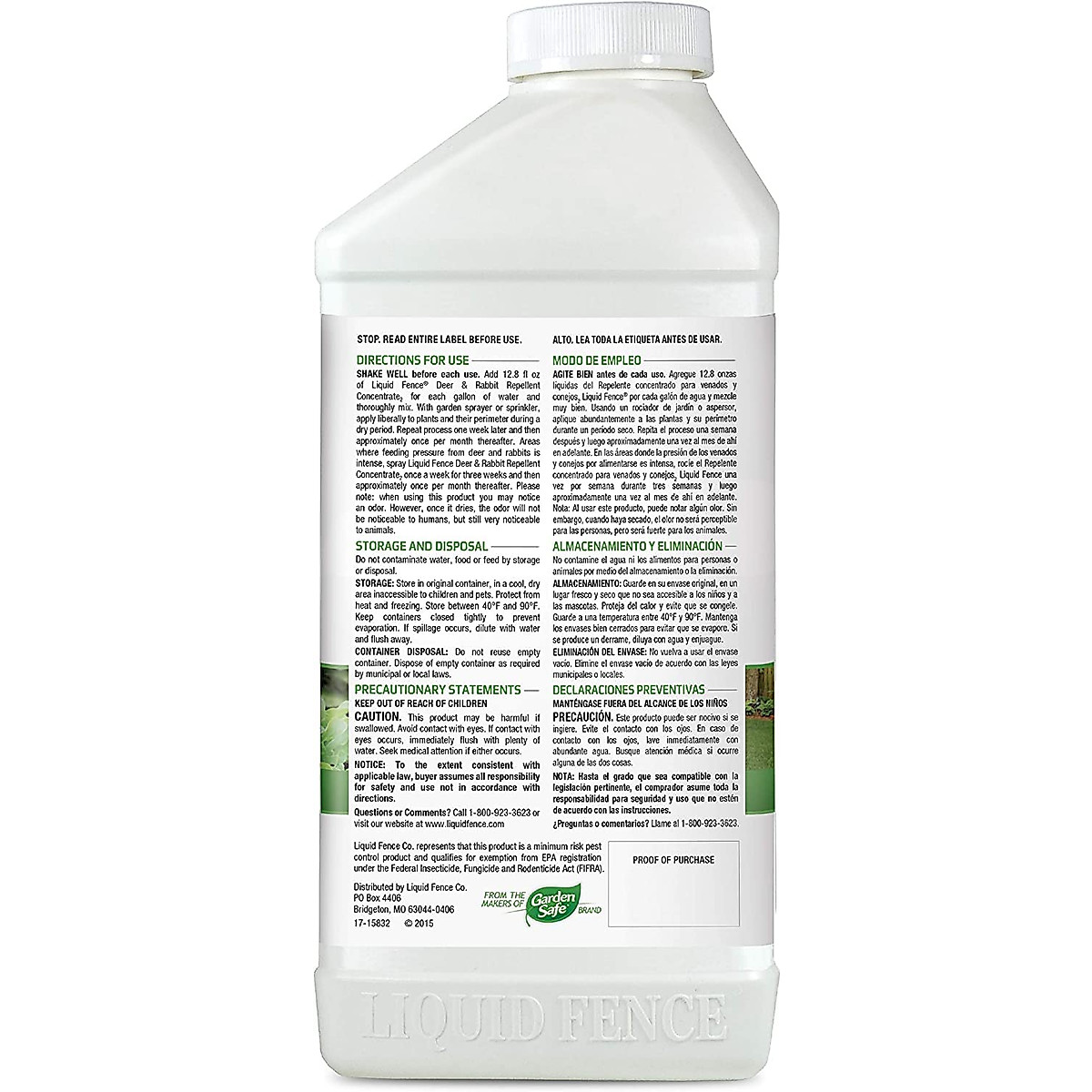 Deer and Rabbit Repellent