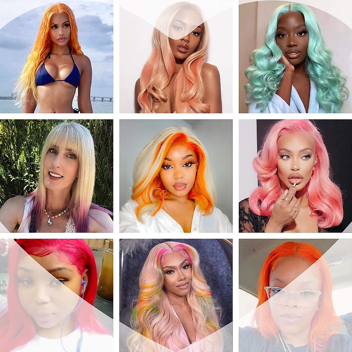 Mesariel 613 Blonde Lace Front Wigs Human Hair Body Wave 13x4 Transparent HD Lace Frontal Wig Pre Plucked with Baby Hair 150% Density 613 Human Hair Wigs for Black & White Women (18 inch)