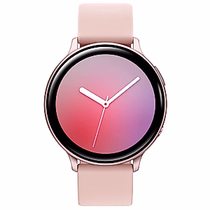 SAMSUNG Galaxy Watch Active 2 (44mm, GPS, Bluetooth) Smart Watch with Advanced Health Monitoring, Fitness Tracking, and Long Lasting Battery, Pink Gold (US Version)