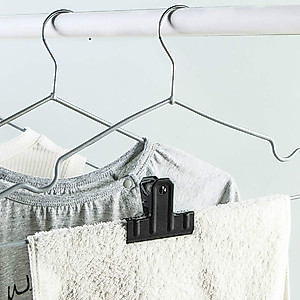 Coideal Black Large Bull Clips Thickened, 10 Pcs 3 Inch Long Metal Binder Paper Clip Clamps for Office Kitchen, Drawing Board, Art Crafts (77 mm)