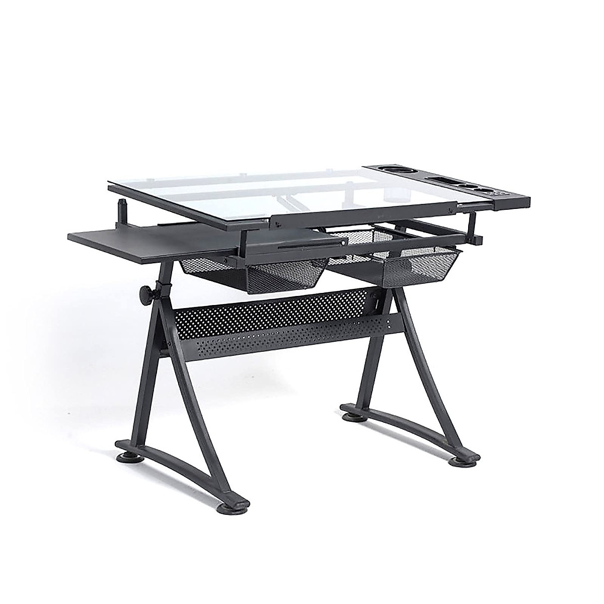 VejiA Drafting Tables American Children Adult Liftable Glass Drawing Table Art Work Table