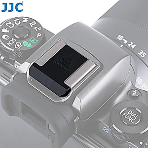 JJC 4PCS Camera Hot Shoe Cover Protector Cap for Canon EOS R6 R RP M50 M5 DSLR EOS 1D 1DX 1Ds Series,5D Mark IV III II 5DS 5DSR 6D 6DM2 7D 7DM2 90D 80D 77D 70D Rebel T8i T7i T7 T6s T6i SL3 SL2