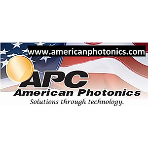 American Photonics 20mm CVD ZnSe Focus Lens for Co2 Laser Engraving Machine and Cutting Machine 10.6um Dia: 20mm FL: 63.5mm(2.5")