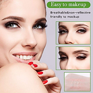 800Pcs Natural Invisible Single Side Eyelid Tape Stickers Medical-use Fiber Eyelid Lift Strip, Instant Eye Lift Without Surgery, Perfect for Uneven Mono-Eyelids, Slim