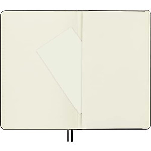 Moleskine Classic Expanded Notebook, Hard Cover, Large (5" x 8.25") Ruled/Lined, Black, 400 Pages