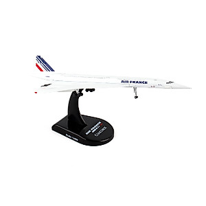 Daron Worldwide Trading Postage Stamp Air France Concorde 1/350 Airplane Model