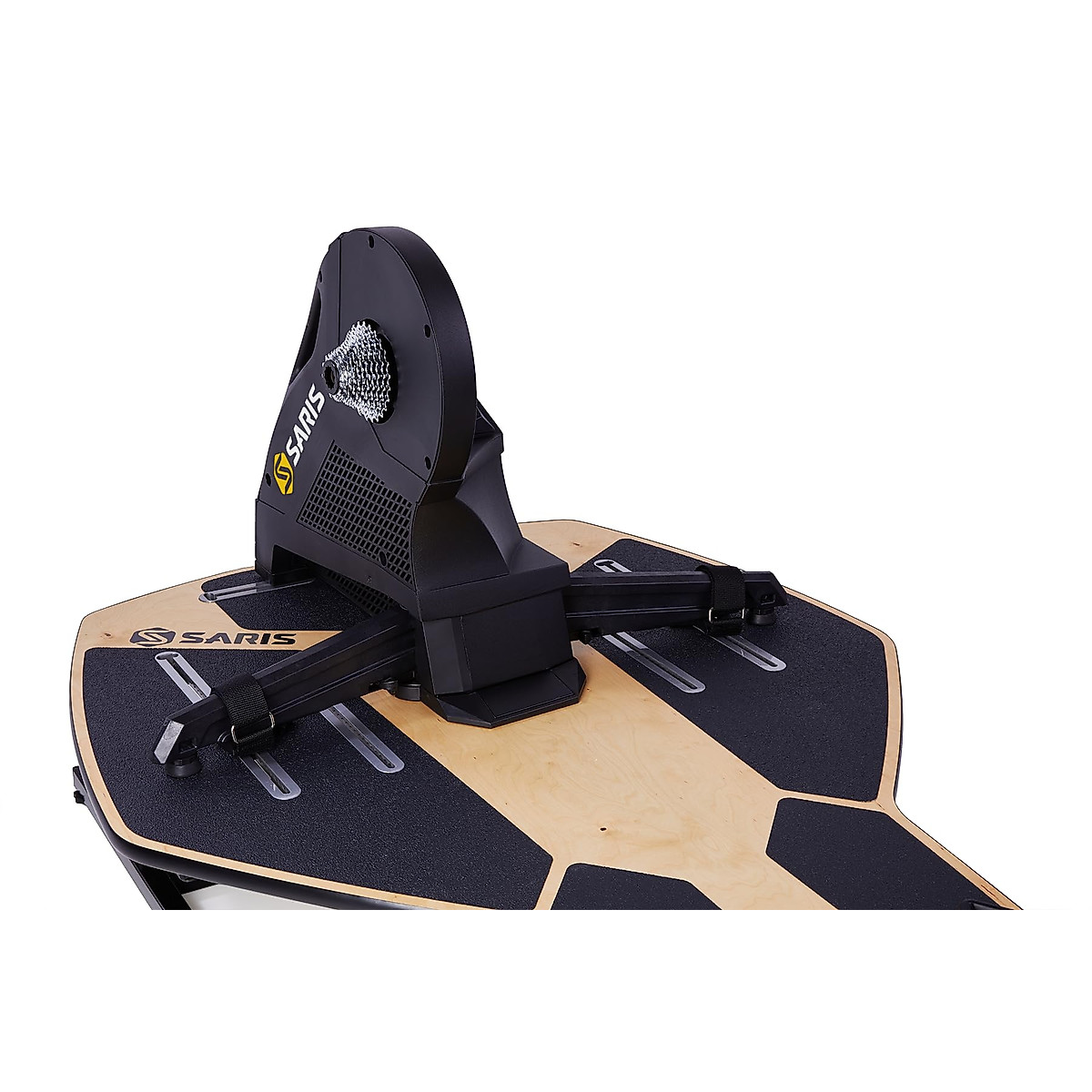 Saris MP1 Nfinity Motion Platform - Adult Bike Trainer Platform, Indoor Exercise Bike Trainer Stand with Nfinity Technology, Engage More Muscles, Adjustable Touch Points