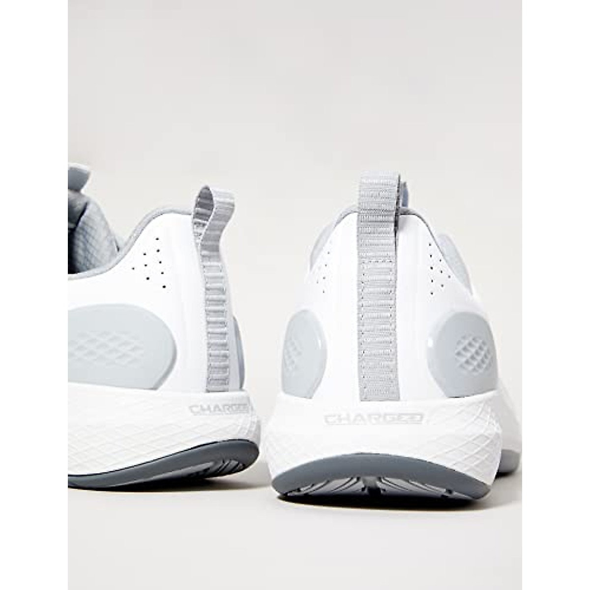 Under Armour Men's Charged Commit Tr 3, White (103)/Mod Gray, 7 M US