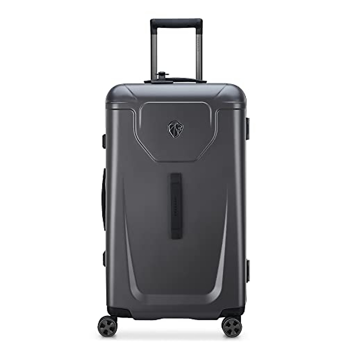 PEUGEOT Voyages Hardside Luggage with Spinner Wheels, Anthracite, 26 Inch Trunk