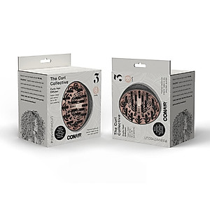 Conair The Curl Collective Curly Hair Diffuser, Works Exclusively with The Curl Collective Hair Dryer (sold separately)