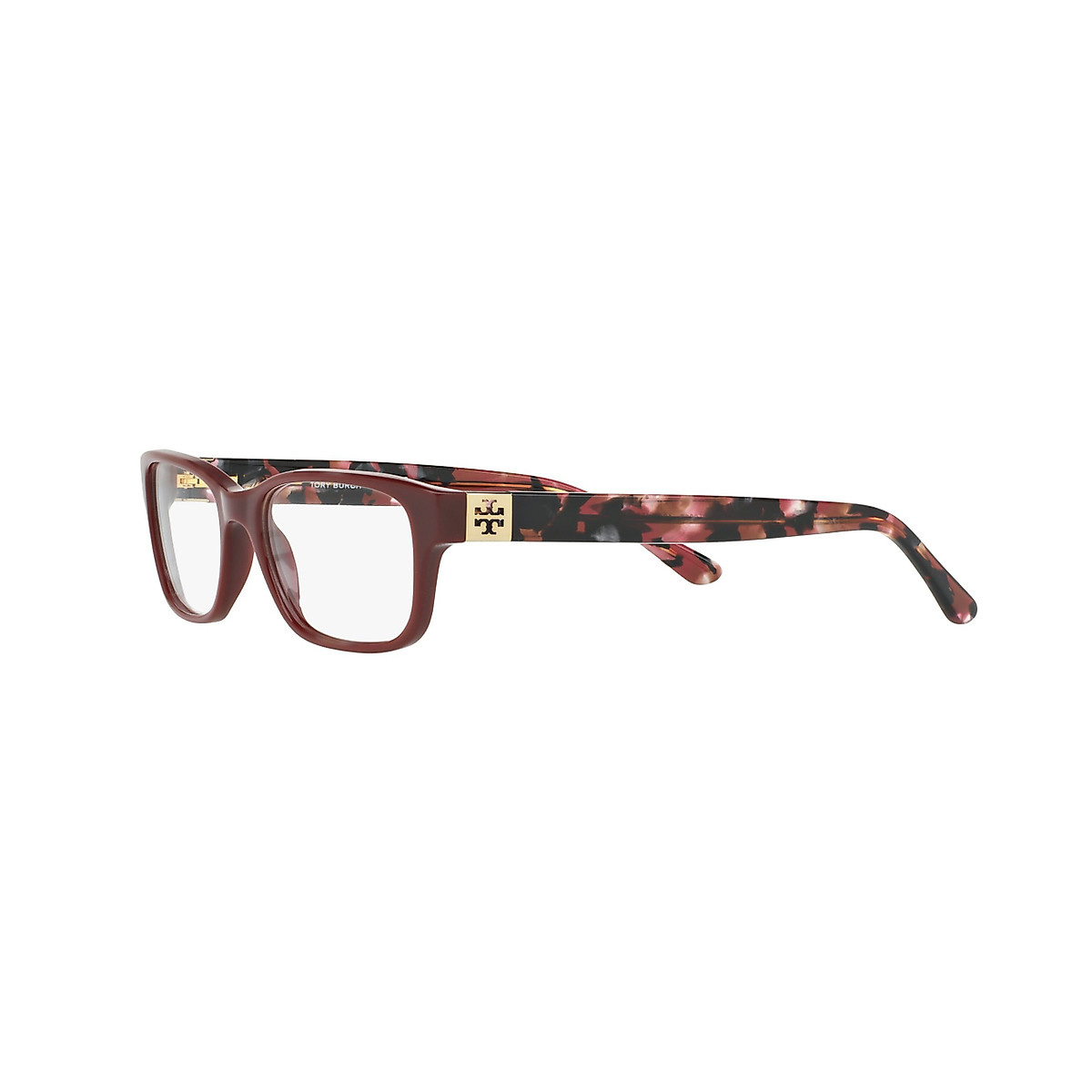 Tory Burch TY2067 Eyeglass Frames 1610-52 - Port/Pearl Port Tortoise TY2067-1610-52