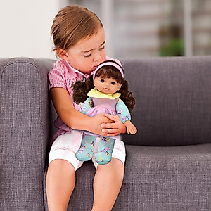 Gift Boutique Soft Baby Doll, 12 Inch Girl Doll with Hair, My First Doll for Infants, Toddlers, Girls and Boys