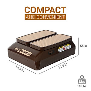 LegActivator - The Seated Leg Exerciser & Physiotherapy Machine for Seniors that Improves your Health and Blood Circulation while Sitting in the Comfort of your Home or Office