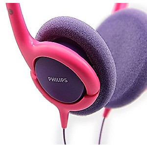 Philips SHK1031 Kids Headphones On-Ear Pink/Purple SHK1030