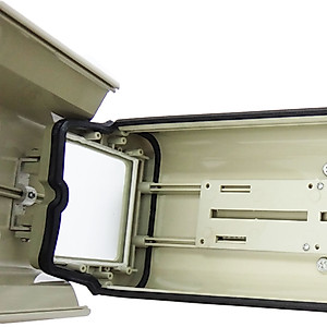 VENTECH Outdoor Weatherproof Heavy Duty Aluminum CCTV housing Security Surveillance Camera Housing Camera Mount Enclosure with Bracket