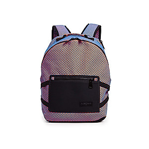 Eastpak Men's Padded Pak'r Backpack, Bright Twine, Print, Red, One Size