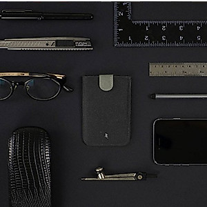 DesignNest DAX wallet, Cascading pull-tab wallet, Slim wallet, Hold upto 6 cards, small wallet, Card holder, Purse (PurpleGrey, Polyester)