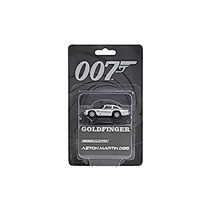 Scalextric Micro James Bond Goldfinger Aston Martin DB5 1:64 Slot Race Car G2221, Silver