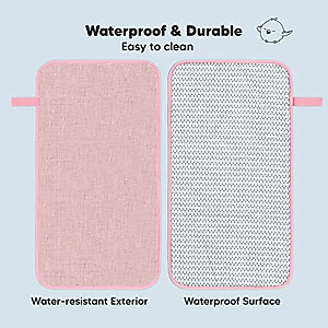 KeaBabies Car Seat Covers for Babies and Portable Diaper Changing Pad - Nursing Cover - Waterproof Foldable Baby Changing Mat - Baby Car Seat Cover - Travel Diaper Change Mat - Nursing Covers