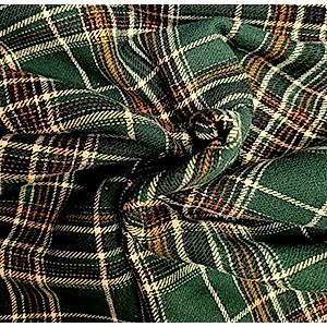 Newcastle Fabrics Yarn Dyed Flannel, Hunter