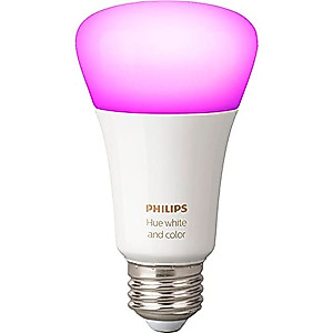 Philips Hue Premium Smart Bulbs, 16 Million Colors, for Most Lamps & Overhead Lights, Hub Required, Compatible with Alexa, Apple HomeKit and Google Assistant (2 Pack)