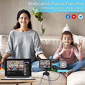 Digital Camera, 4K 48MP Vlogging Camera Compact Pocket Camera with 16X Zoom 32GB SD Card, Point and Shoot Camera for Adult Seniors Students Kids Beginner(Black)