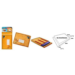 KOVERUPZ Adjustable Express Envelope Laptop Sleeve Laptop Sleeve fits 8"-17" laptops with Our Expandable Closure Disguise, Store and Protect Your Electronics!