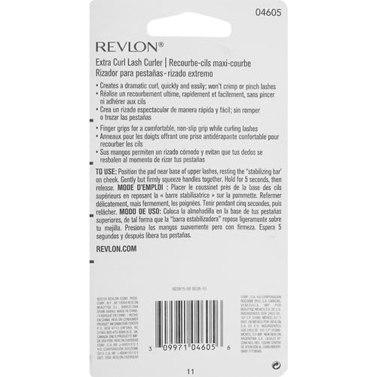 Revlon Eyelash Curler, Precision Curl Control for All Eye Shapes, Lifts & Defines, Easy to Use (Pack of 1)