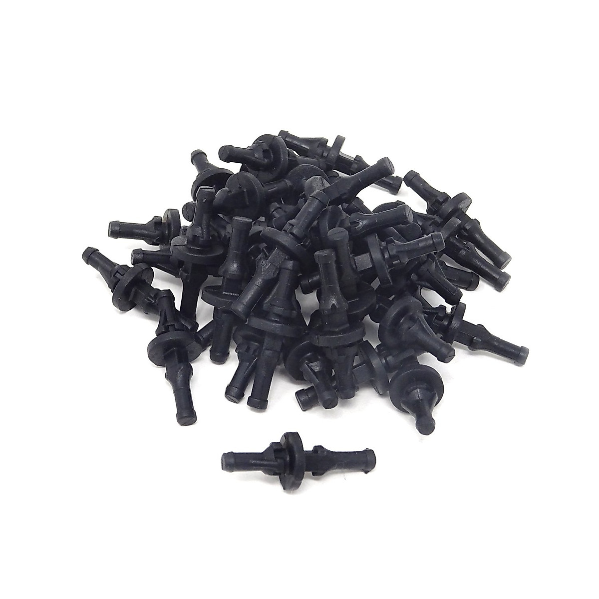 Honbay 40PCS PC Case Fans Black Rubber Reducing Noise Anti-Vibration Screws Fan Rivet for PC Case Fan or CPU Fan