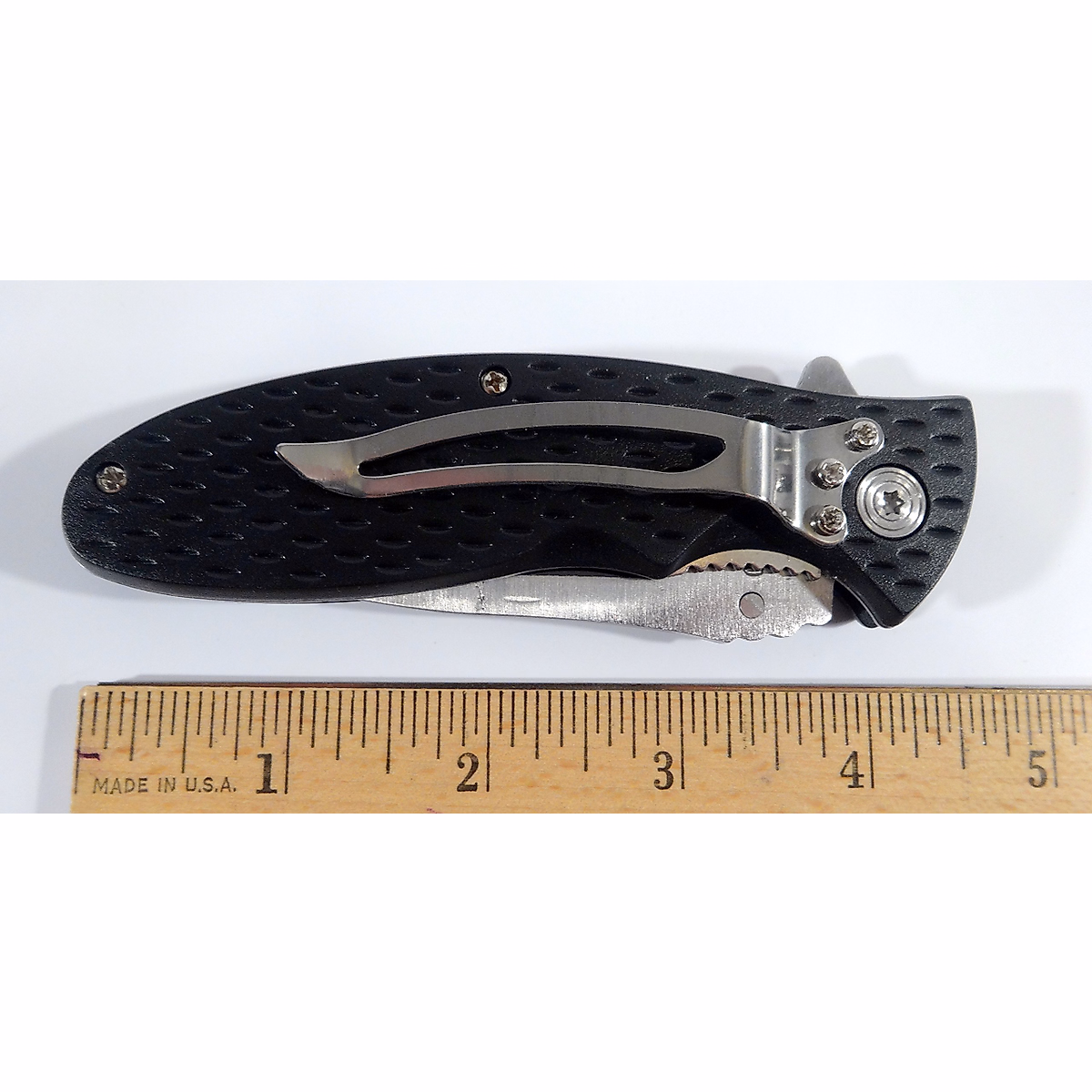 Frost Cutlery 'Double Tap' Folding Lock-blade Pocketknife with a 3.375" long Stainless Steel Blade