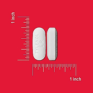 Tylenol 8 Hour Muscle Aches & Pain Acetaminophen Tablets for Muscle & Joint Pain, 100 ct