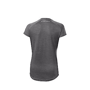 EvoShield womens Fx Short Sleeve Training Tee Shirt, Charcoal, X-Small US