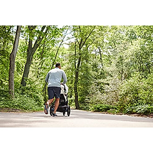 Ridge Stroller - Bryce (White/Carbon) + Adapters for Ridge (All MESA Models and Bassinet)