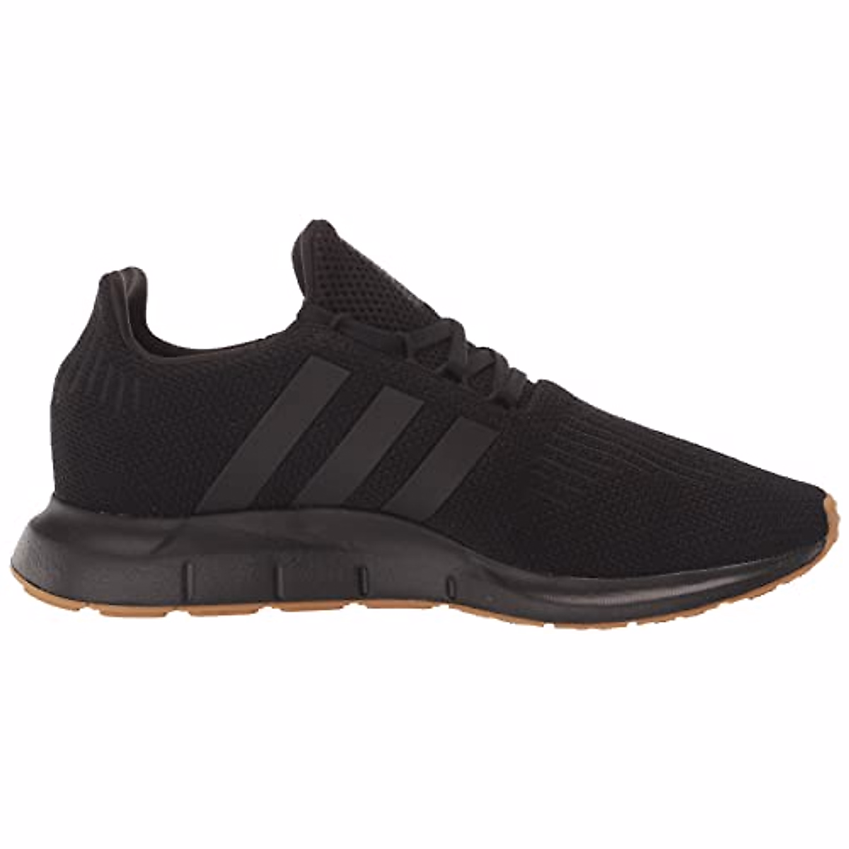 adidas mens Swift Run Core Black/Core Black/Core Black 10.5