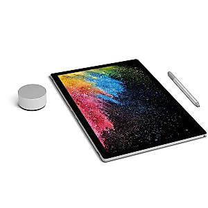 Microsoft Surface Book 2 15in Intel i5-8350U 1.70GHz 16GB 256GB SSD Win 10 Pro (Renewed)