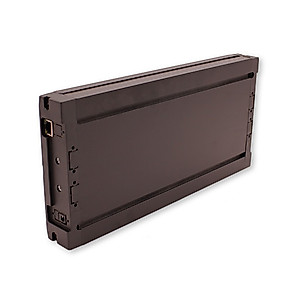 EU 4 Inch Char High 3 Digits LED Clock (Red+Buttons)