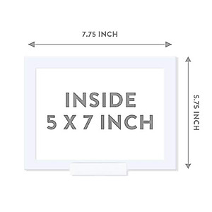 Andaz Press Wedding Framed Party Signs, Burlap Lace Printed Cardstock, 5x7-inch, Please Help Yourself Reception Dessert Table Sign, 1-Pack, Includes Frame