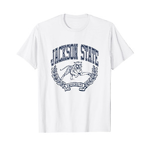 Jackson State Tigers Victory Logo Officially Licensed T-Shirt
