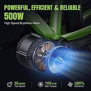 BAFANG BBS02B 36V/48V 500W Mid Drive Kit 48V Ebike Motor with DIY LCD Display/Controller Electric Bikes Conversion kit for Mountain Bike(500C Display,No Battery)