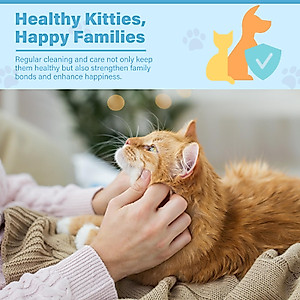 GJYC PET Cat Chin Acne Care Kit - Gently Removes Cat Chin Blackheads, Equipped with Cleansing Brush, Cruelty-Free, Nurtures Cat's Chin Softness and Freshness, 1.01 fl. oz