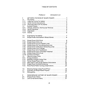 SHAPE POWER. A Treatise on How Form Converts Universal Aether into Electromagnetic and Gravity Forces and Related Discoveries in Gravitational Physics. [Typeset, Unbound Loose Leaf] Revisions 11/2022