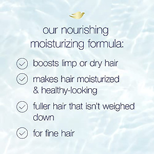 Dove Oxygen Moisture Shampoo 6 count Volumizes Fine Hair with Bio-Nourish Complex 12 oz