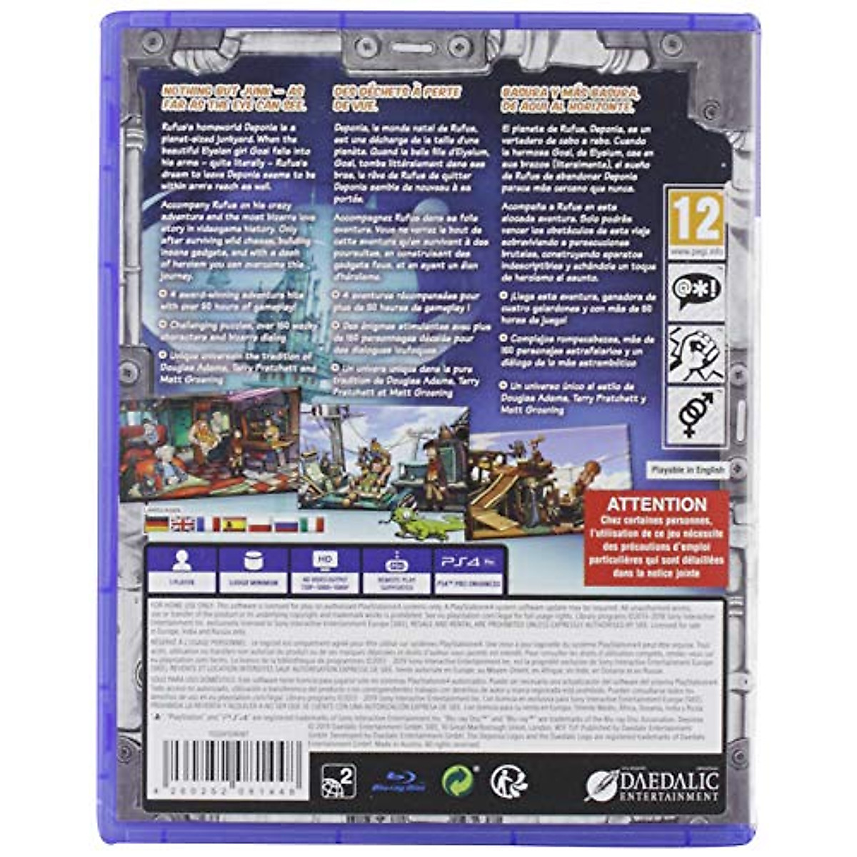 Deponia Collection PS4