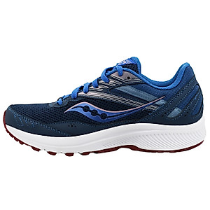 Saucony Women's Cohesion 15 Running Shoe, Navy, 8.5 M US