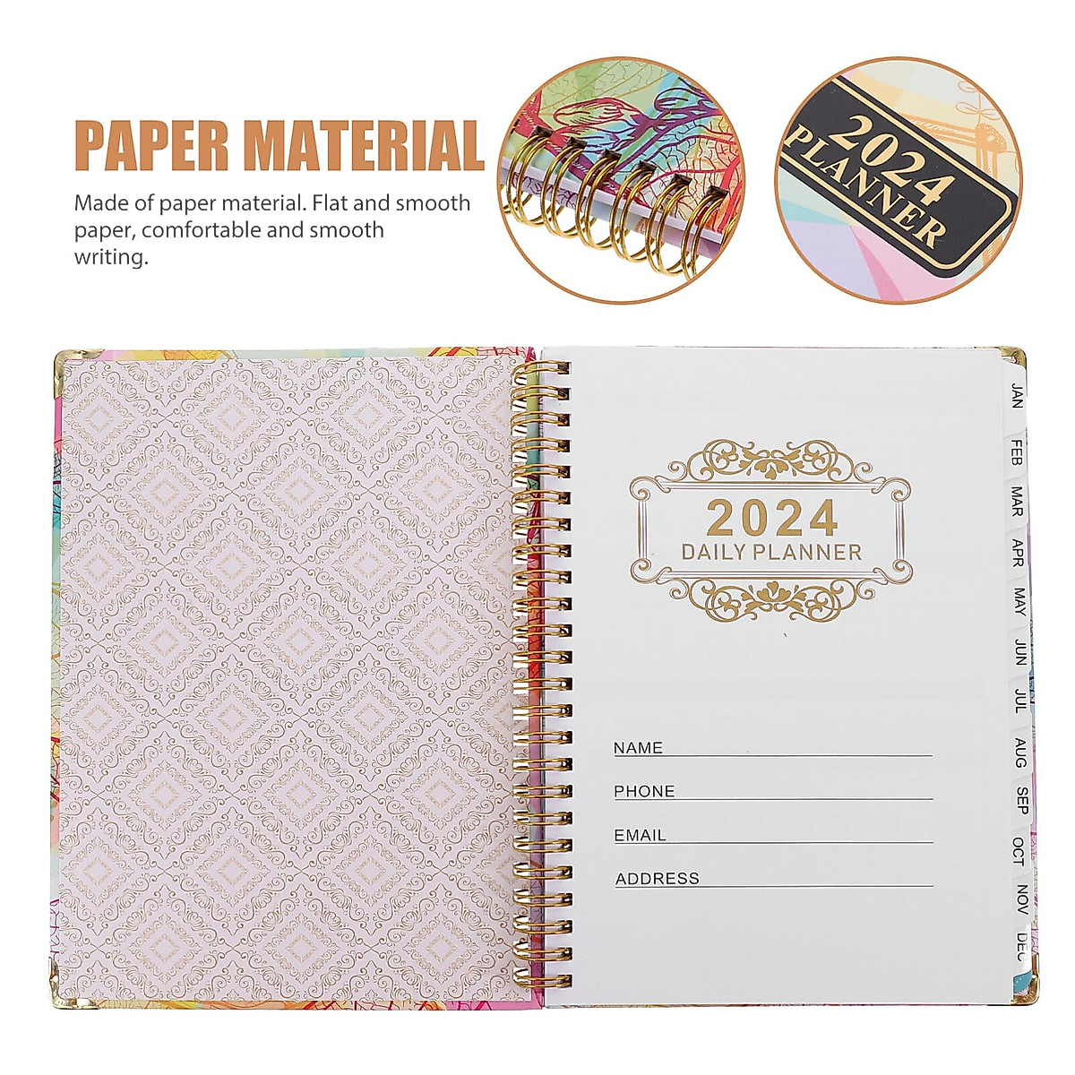 NUOBESTY Pad Appointment Plan Do Work Schedule Study Homeschool Planner Efficient for Date School Notepad Weekly To List