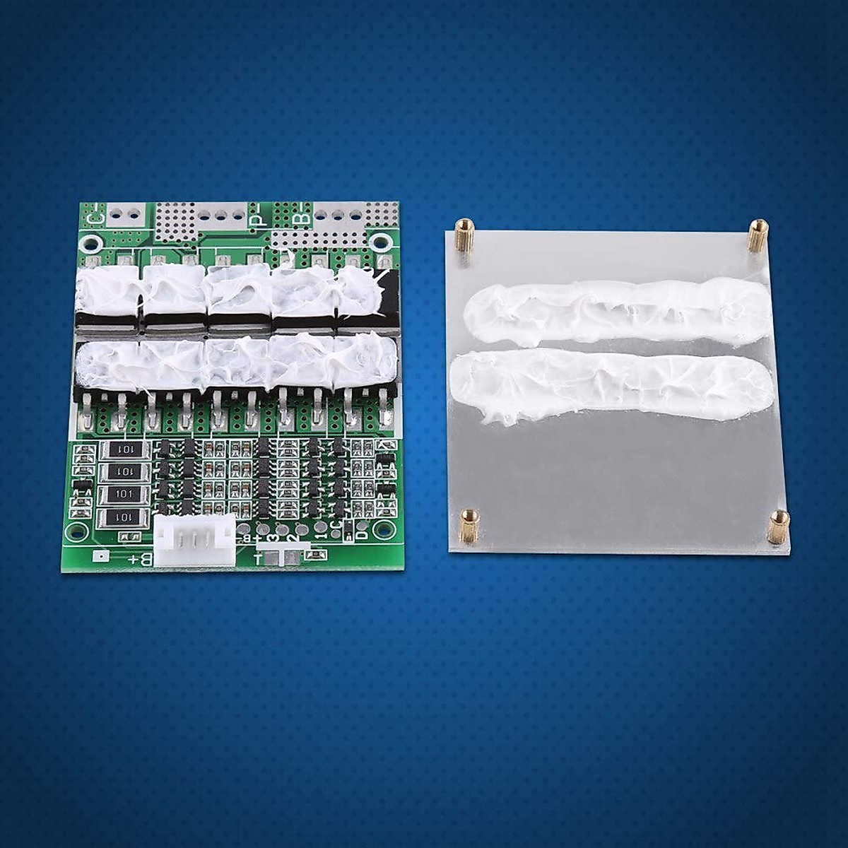 Lithium Iron Battery Protection Board, 4S 100A 12V LiFePO4 LFP Batterty Protection Module Board 1pc with The Balance Function